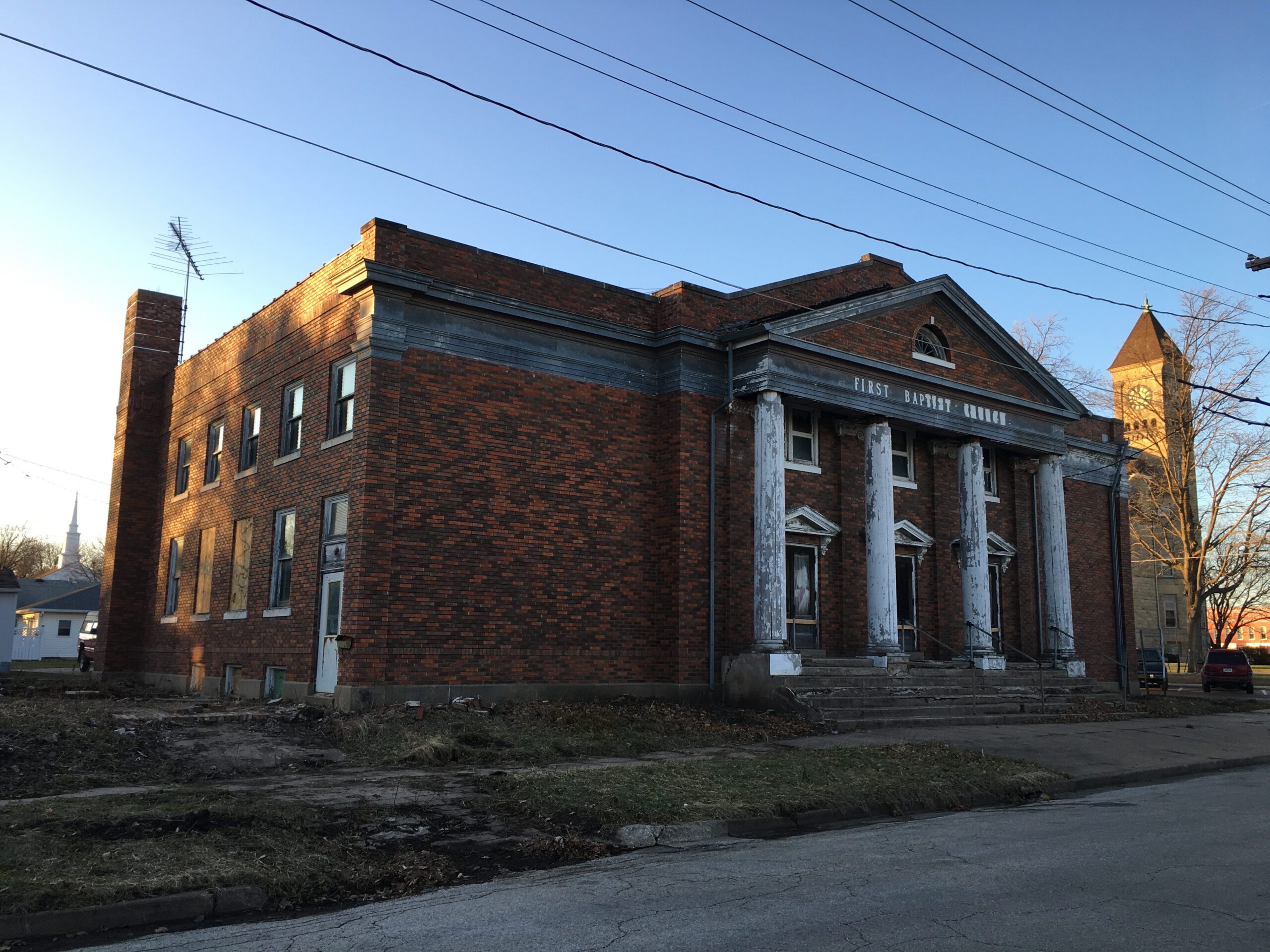 Endangered: First Baptist Church, Grundy Center | Preservation Iowa